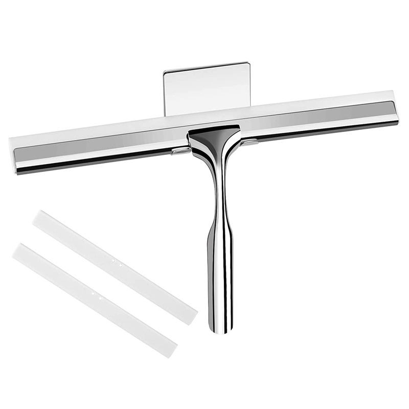 Practical Shower Squeegee, Stainless Steel, Window... – Grandado