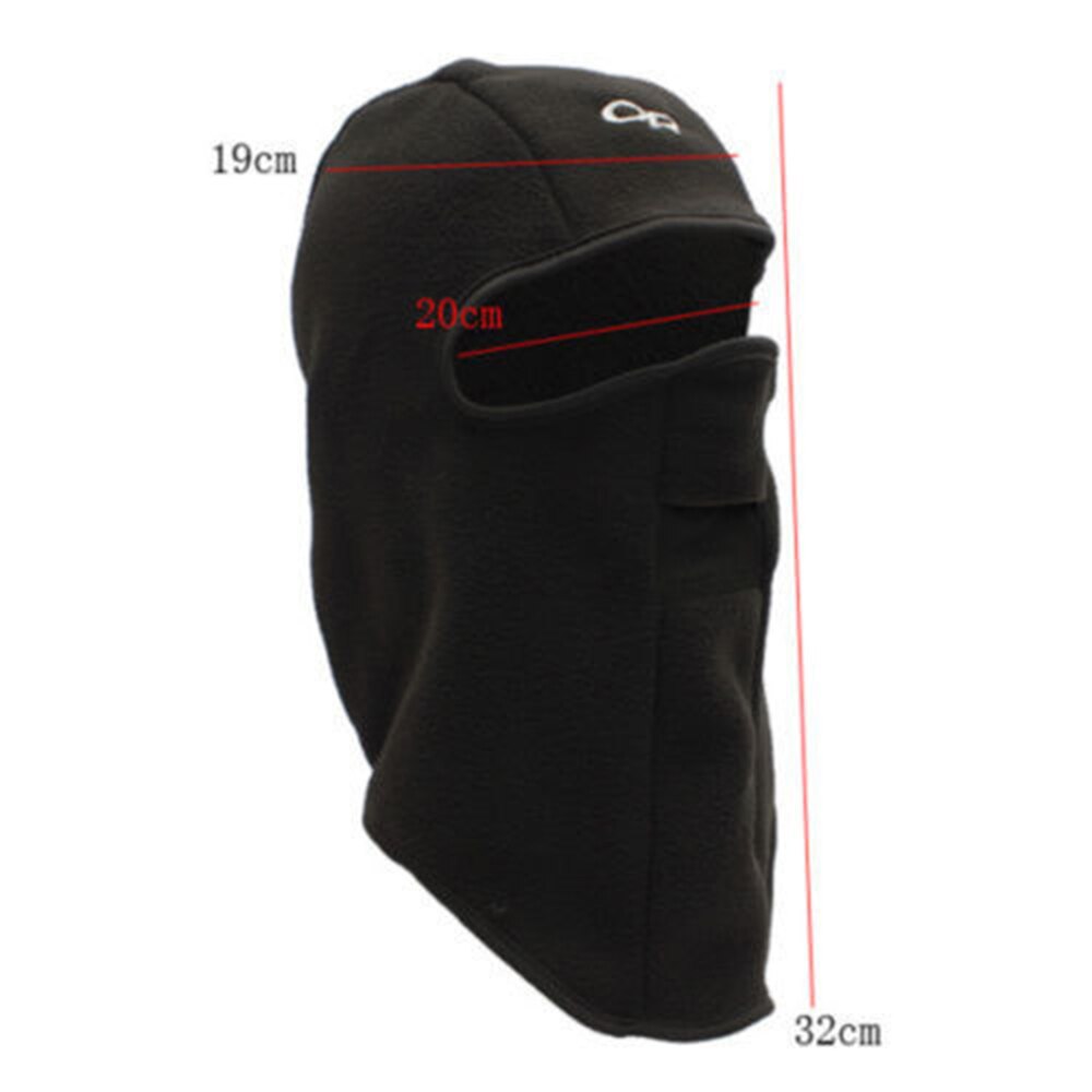Thermal Fleece Balaclava Hat Hood Ski Bike Wind St... – Vicedeal