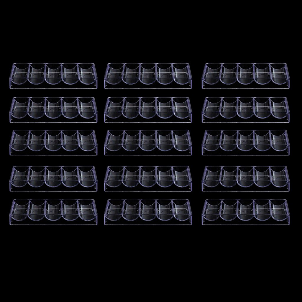 Casino Gambling Poker Chips Tray Rack Acrylic Hold... – Grandado