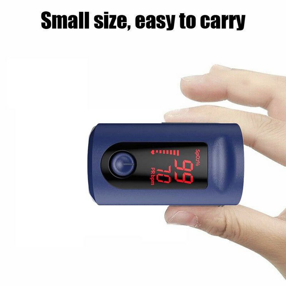 Blood Oxygen Monitor Finger Pulse Portable Metal D... – Vicedeal