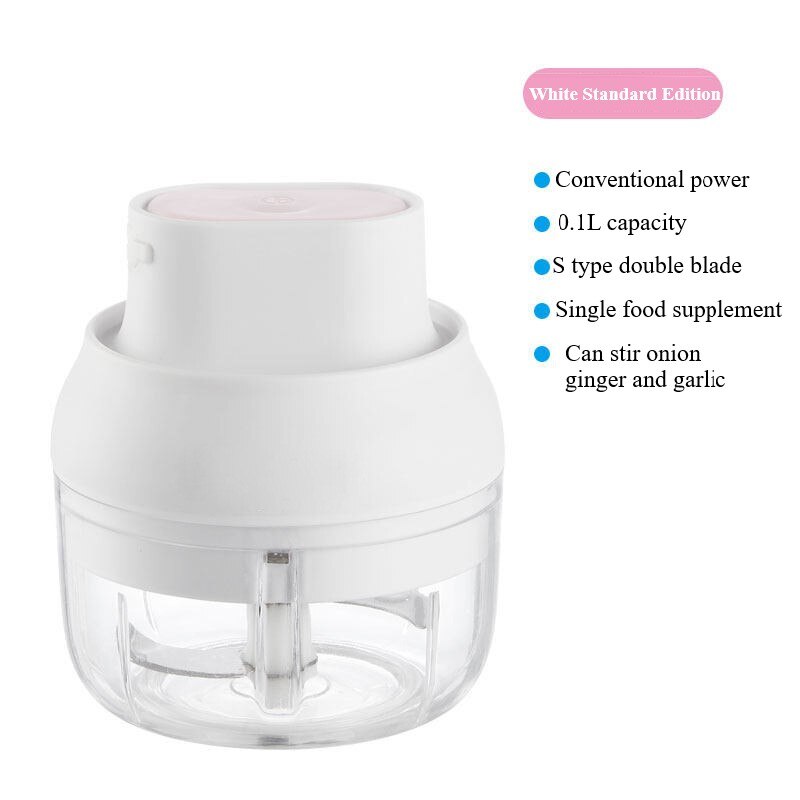 Portable Meat Grinder Fruit Vegetable Hredder Elec... – Grandado