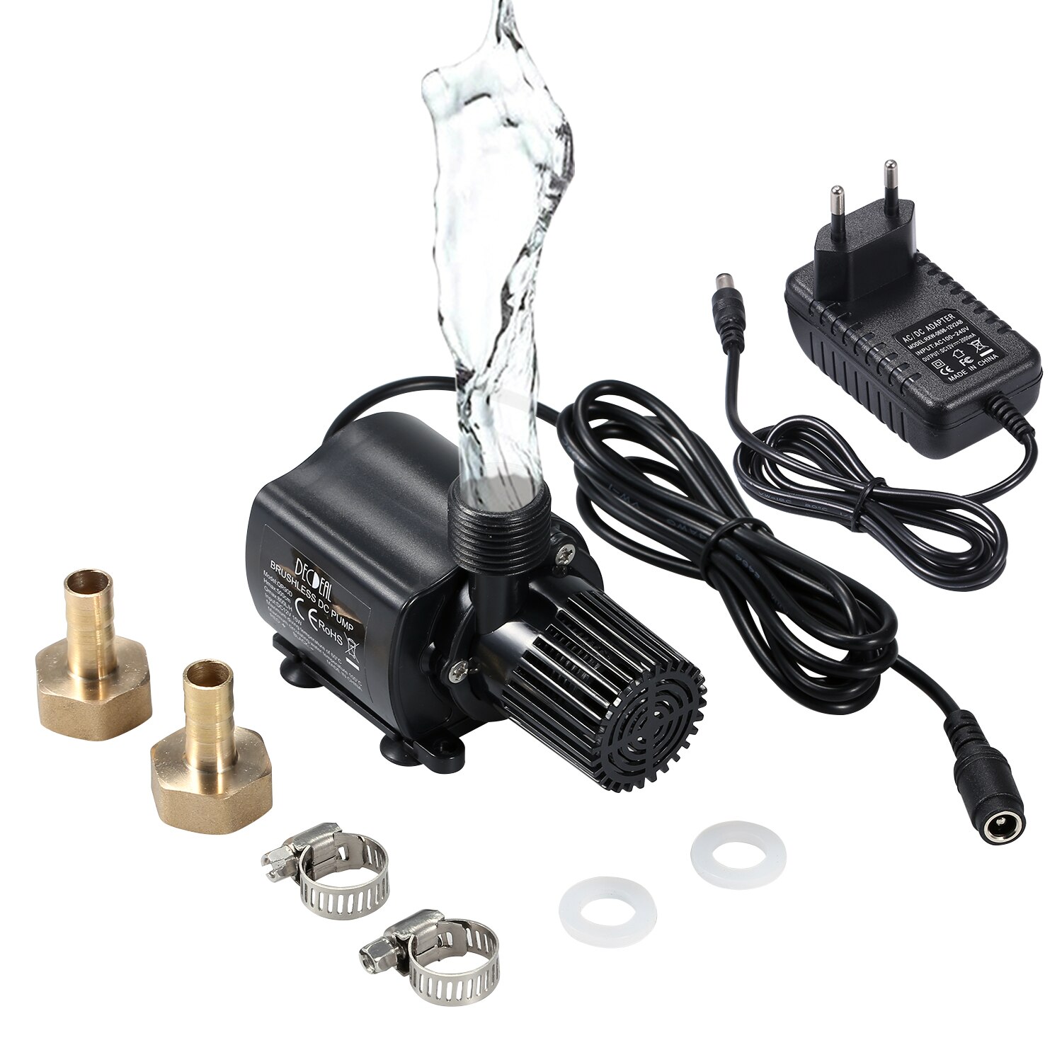 Ultra-Stille Waterpomp Dc 12V 800L/H 15W Debiet Wa... – Grandado