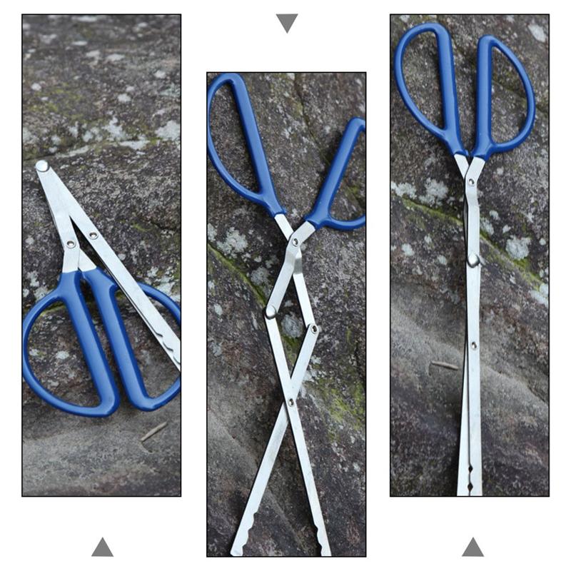 1Pc Stainless Steel Tongs Anti-scalding Forge Tong... – Vicedeal