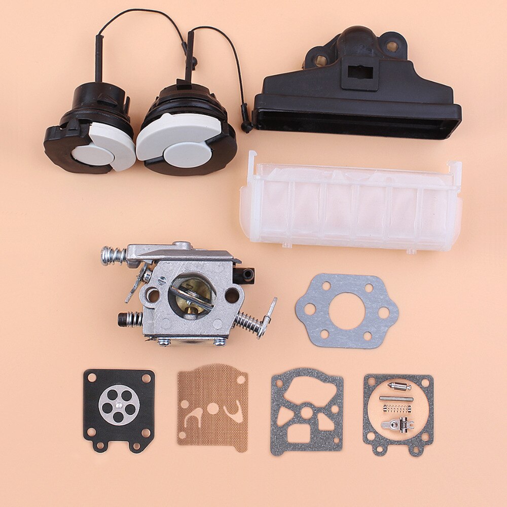 Carburetor Air Filter Fuel Oil Cap Gasket Kit For ... – Grandado