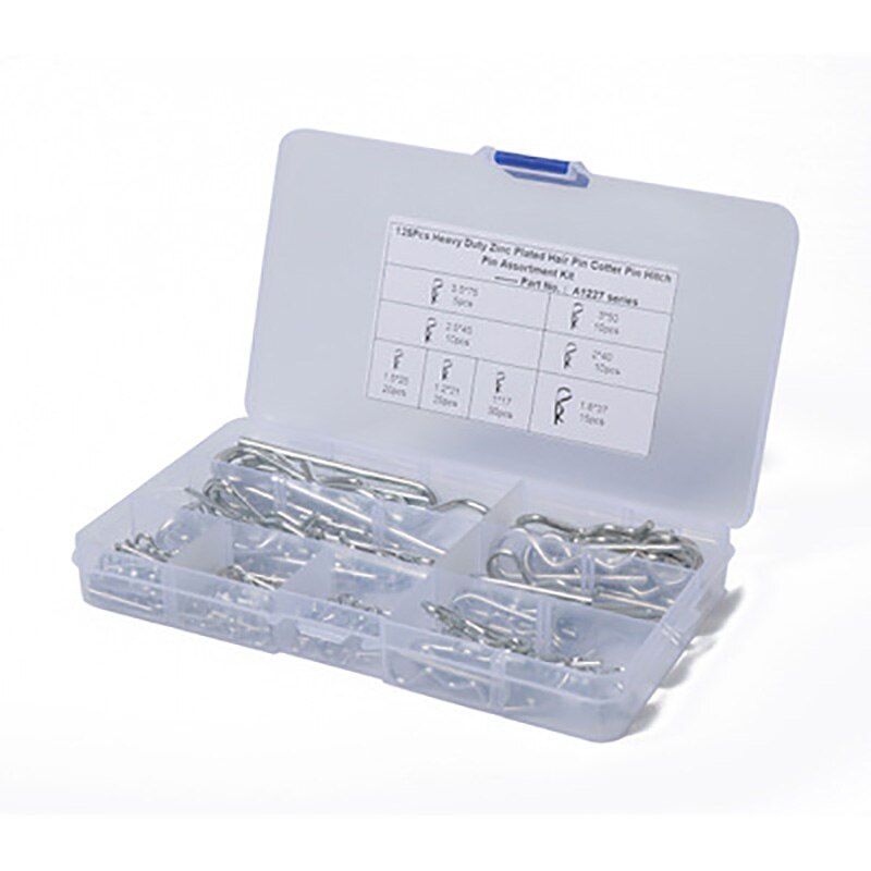 100 Carbon steel galvanized steel hairpin R pin/Cl... – Grandado