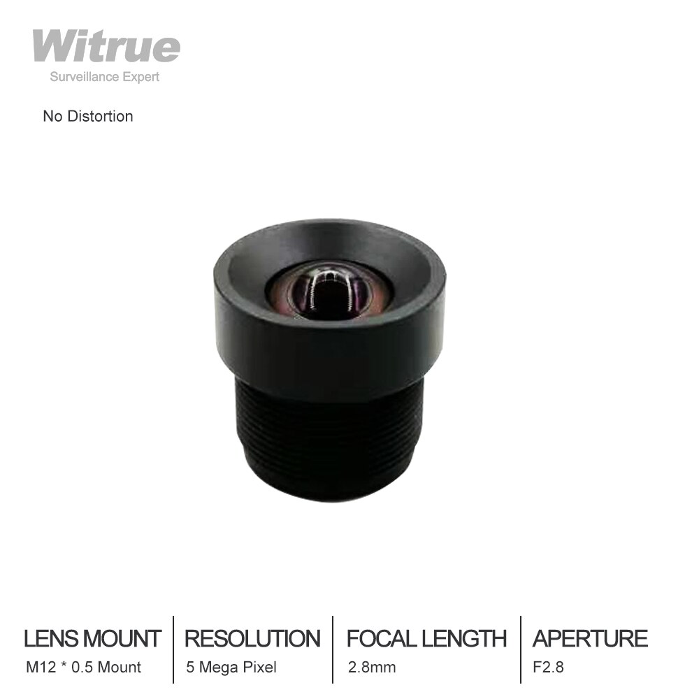 Witrue – objectif 2.8mm, 5mp M12, 1/1/2 "F2.8... – Grandado