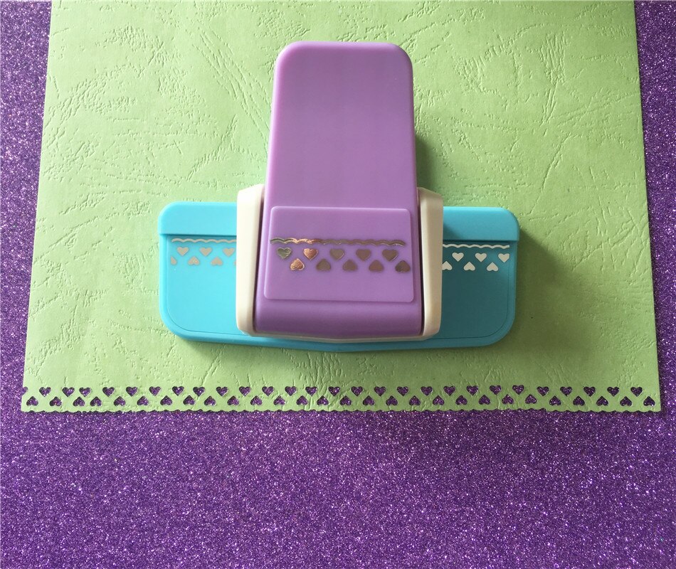 many Hearts shape fancy border punch heart to hear... – Grandado