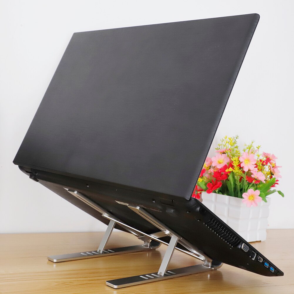 Portable Adjustable Aluminum Laptop Tablet Stand N... – Vicedeal