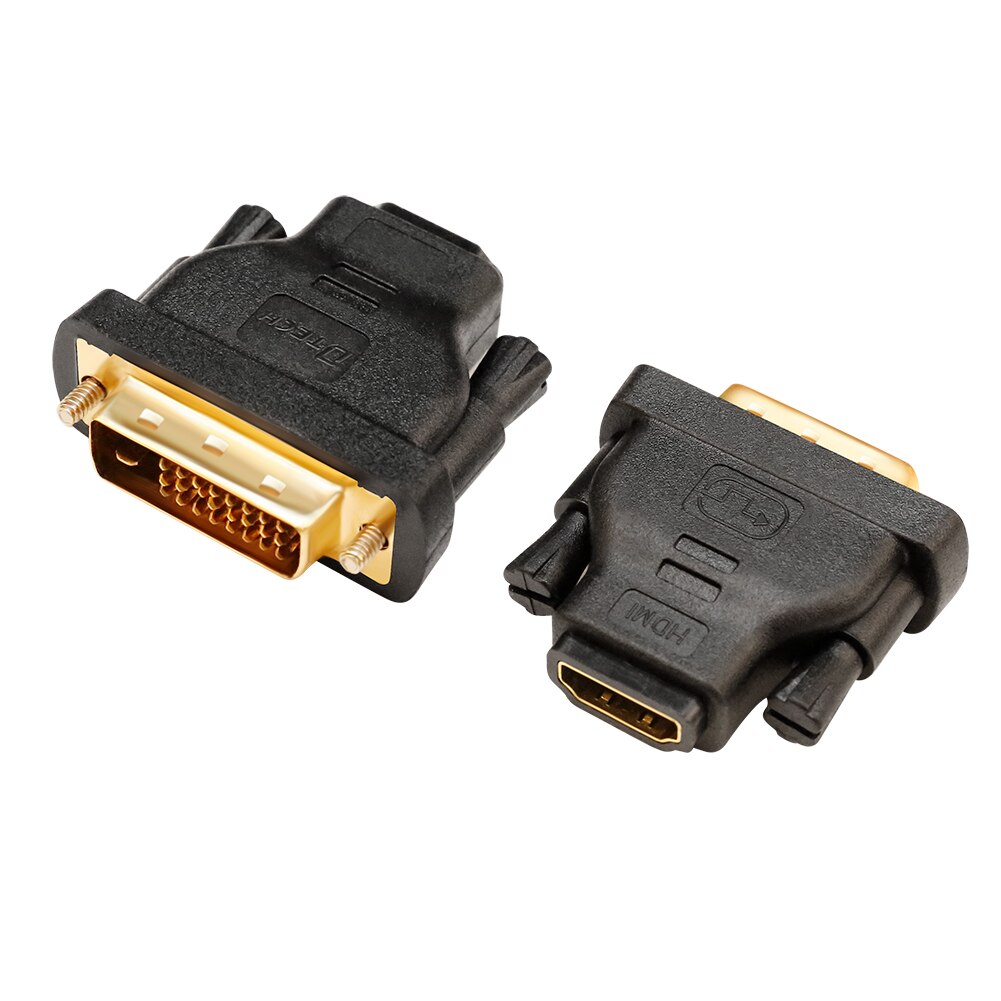 DTECH DVI Male to HDMI Female Adapter Bi-Direction... – Vicedeal