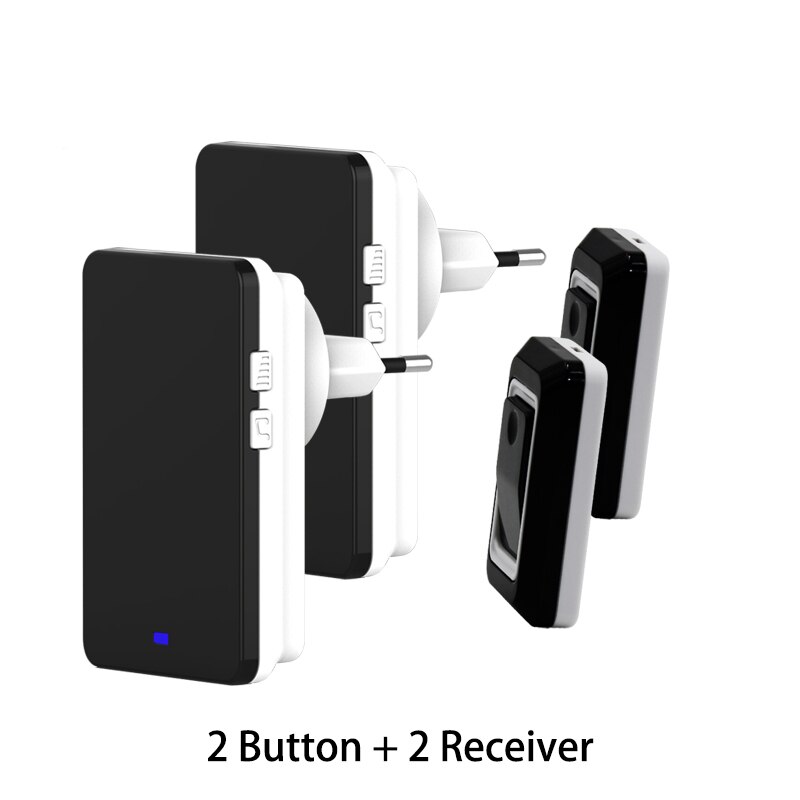 Wireless Smart Home Doorbell 4 Plugs Waterproof El... – Grandado