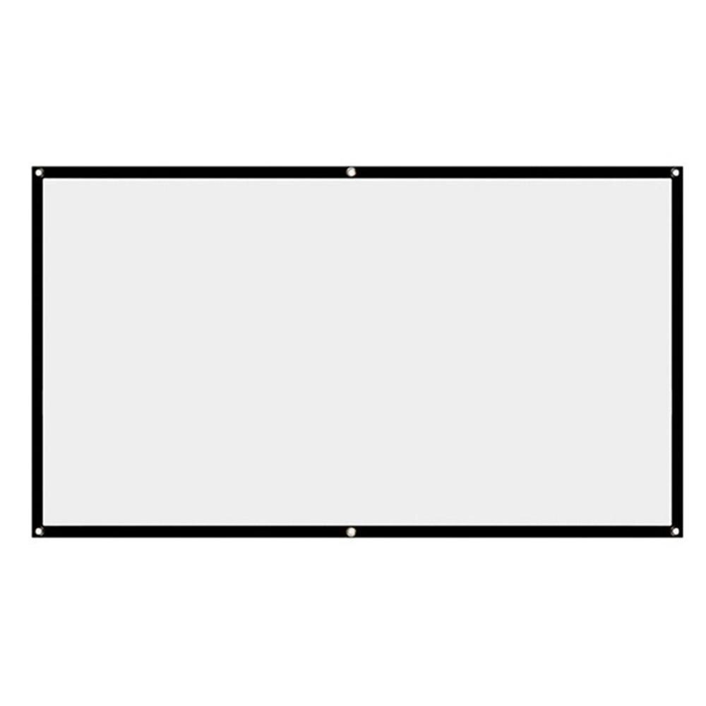 16:9 Projector Gordijn Doek Hd Eenvoudige Vouwen Z... – Vicedeal