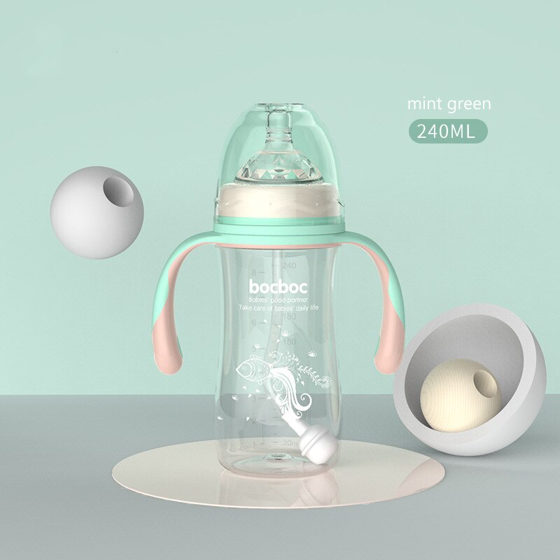 Newborn baby duckbill water cup/feeding bottle wid... – Grandado