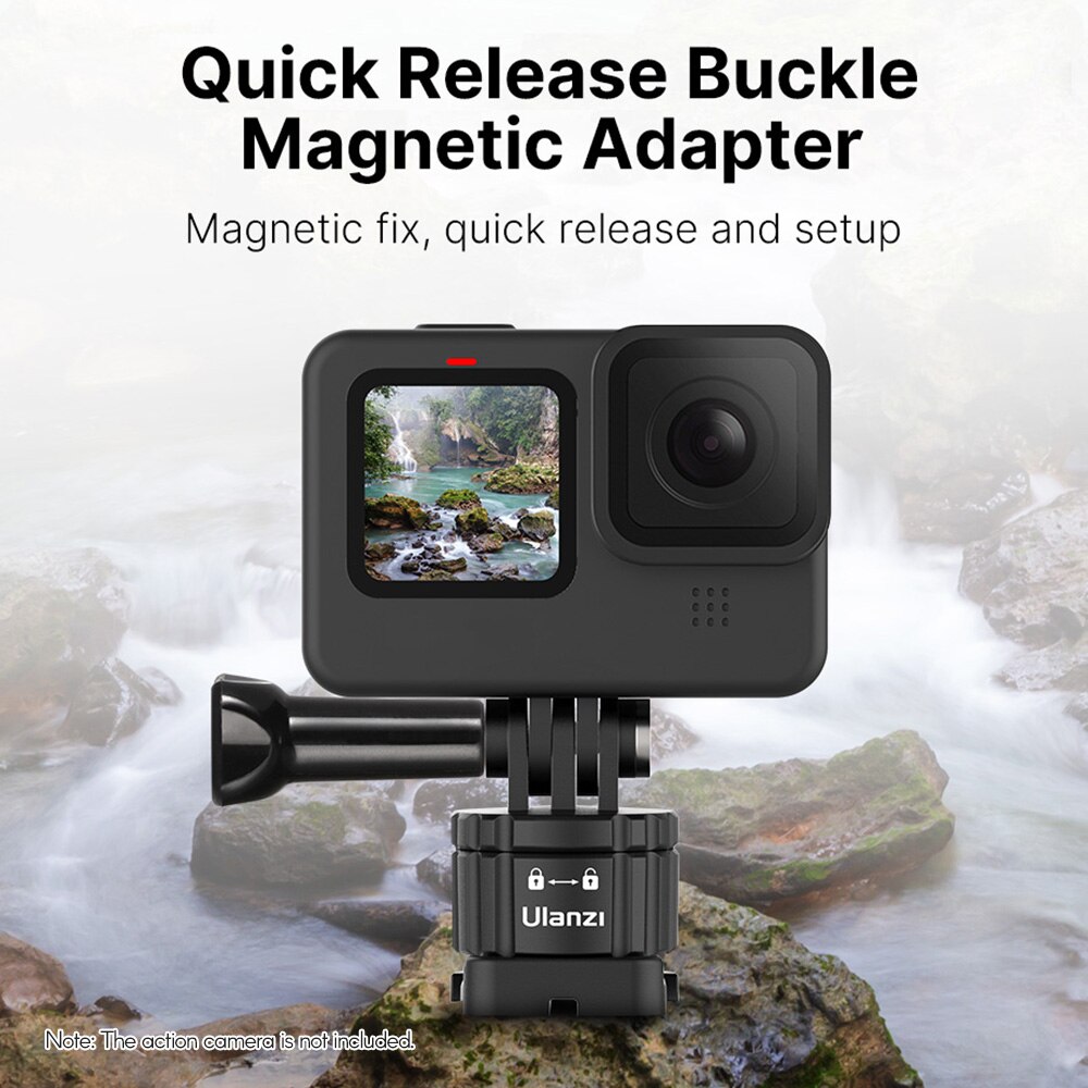 Ulanzi GP-11 Action Camera Snelsluiting Magnetisch... – Vicedeal