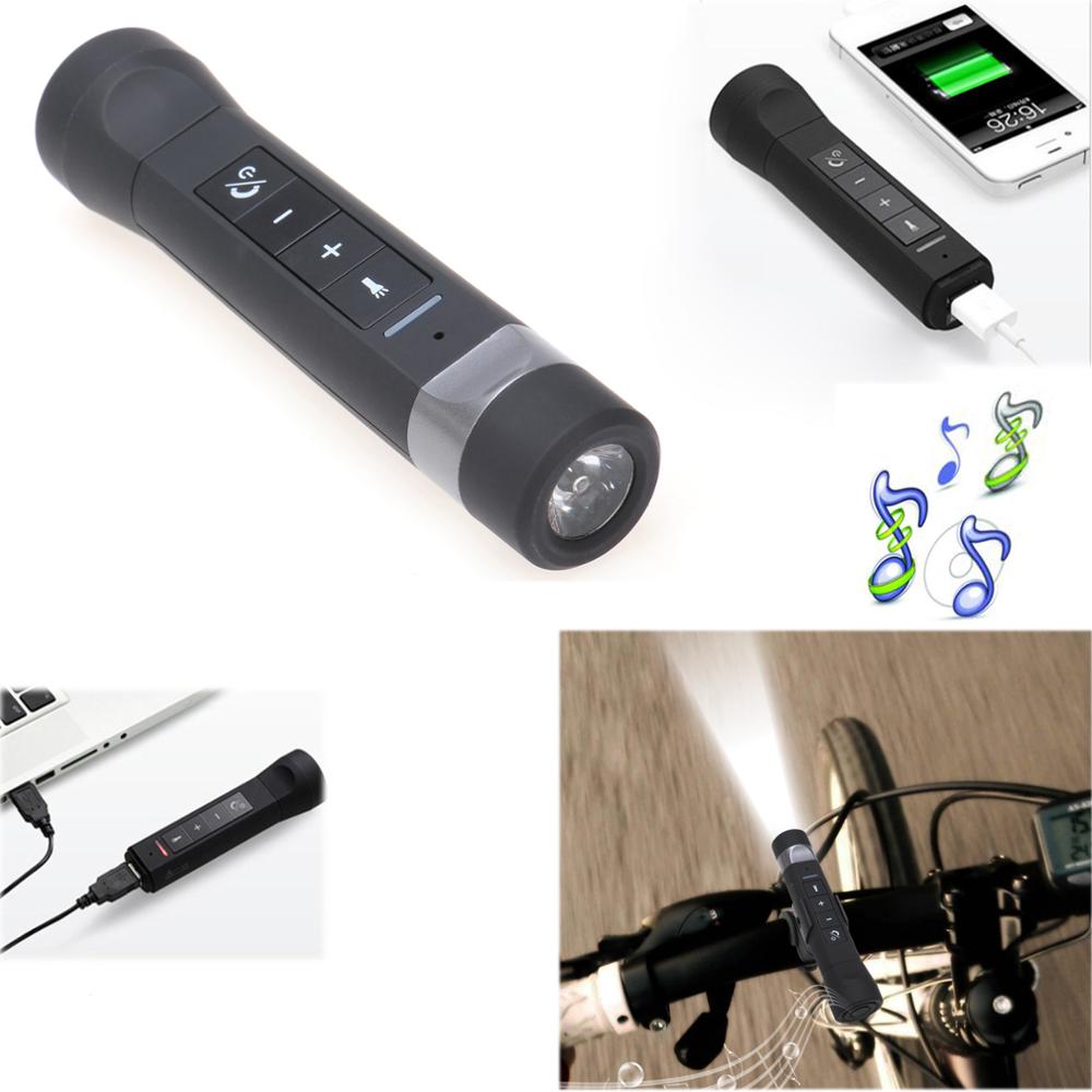 4 in 1 Outdoor Bluetooth Speaker Flashlight Portab... – Vicedeal