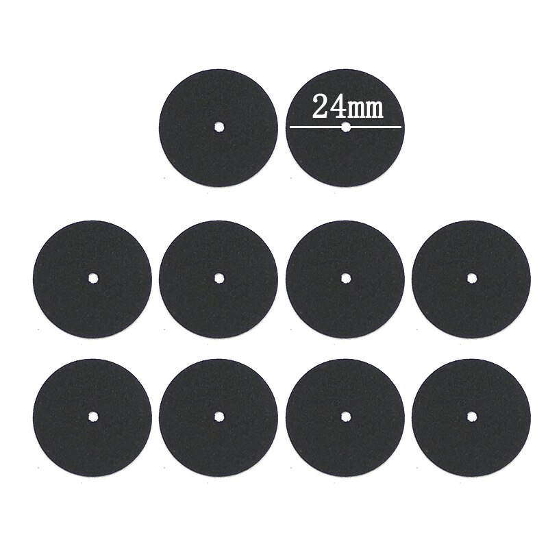 ZtDpLsd 10Pcs Black 24mm Abrasive Disc Cutting Dis... – Grandado