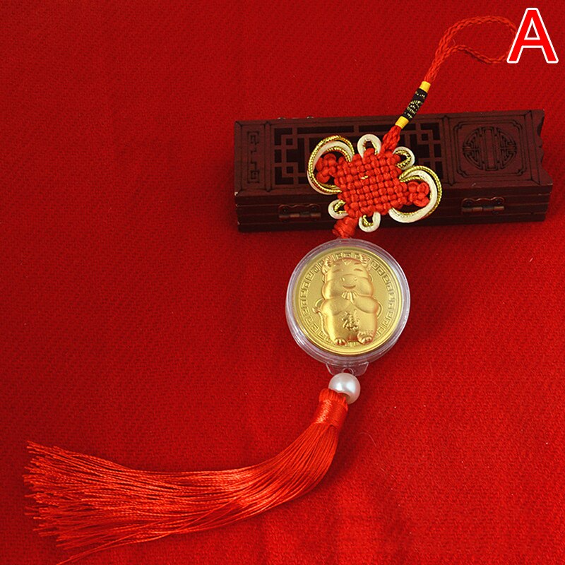 1PCS 4Styles Gold Lucky Year of Ox Chinese Commemo... – Vicedeal