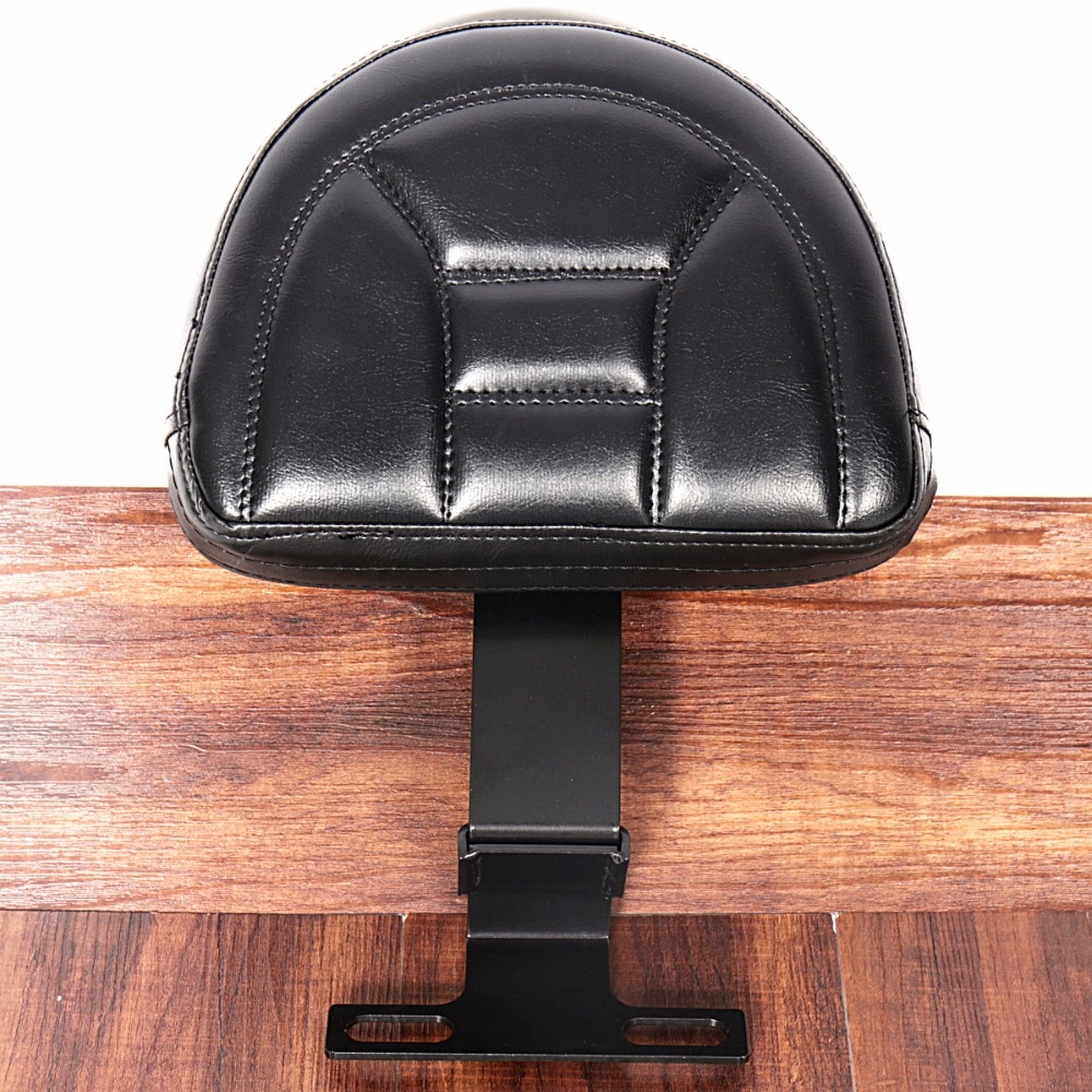 Fixed Black Plug-In Driver Backrest For Harley 199... – Grandado