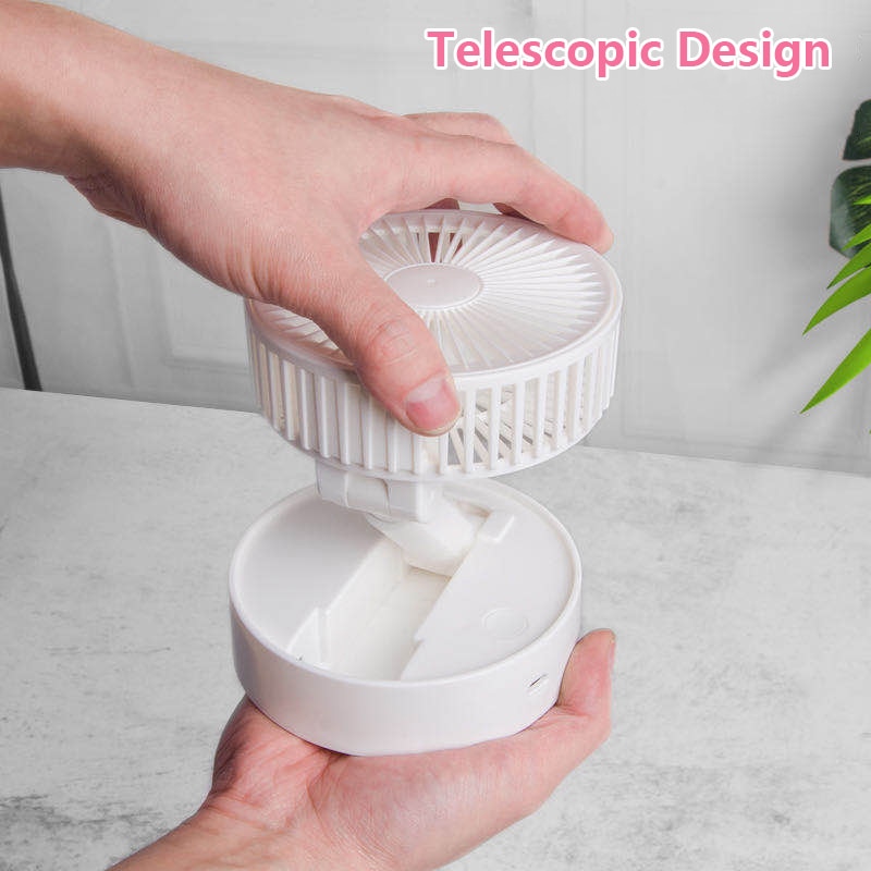 Small Rechargeable Portable Folding Telescopic Fan... – Grandado