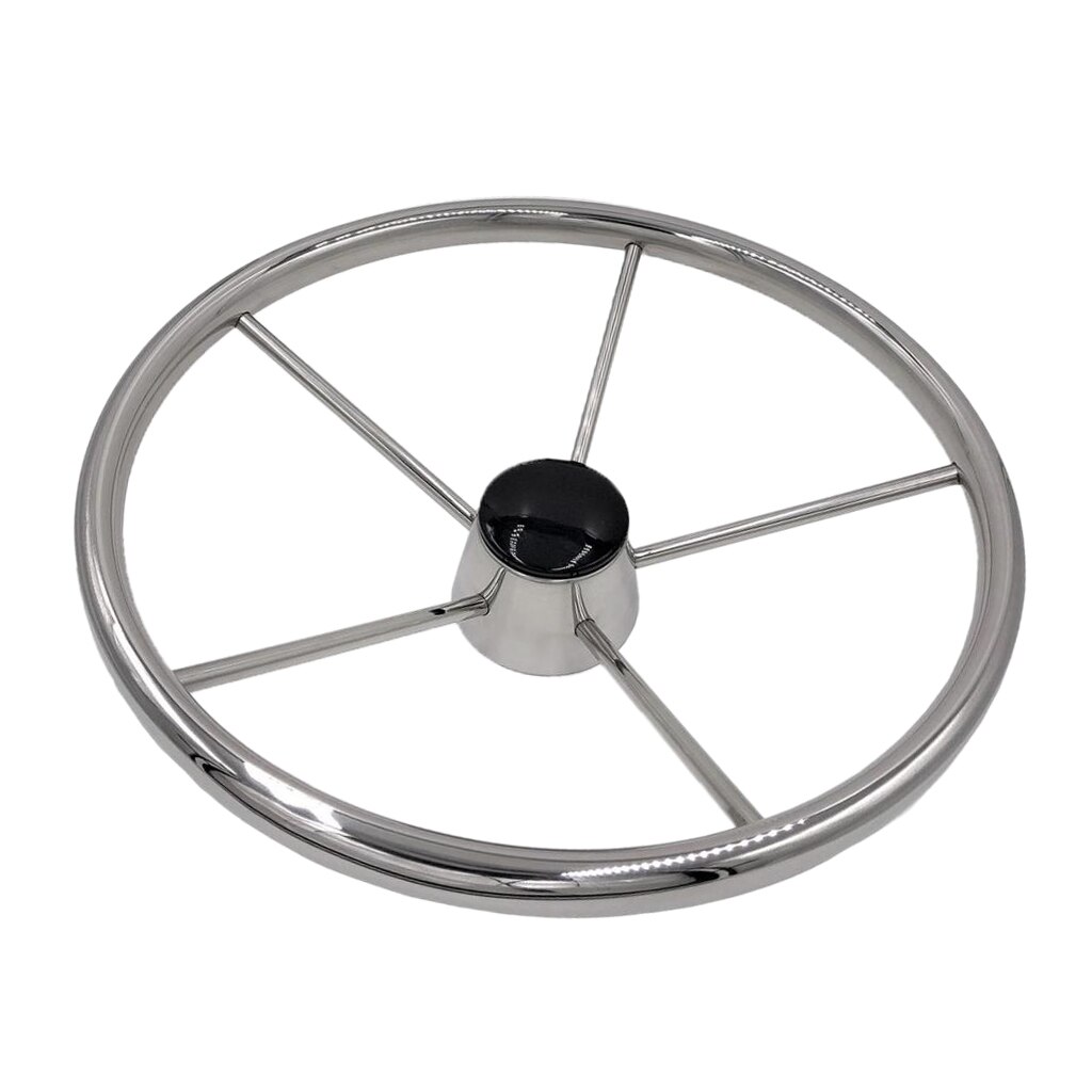 5-Spoke 13-1/2 Inch Stainless Steel Boat Steering ... – Vicedeal