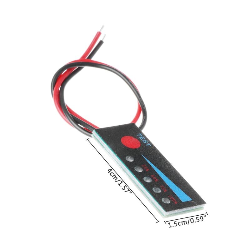 3.7V Lithium Battery Power Level Indicator Module ... – Vicedeal