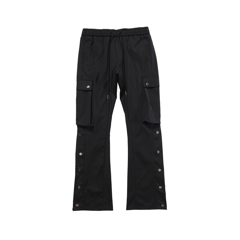 Mannen High Street Flare Broek Casual Lange Broek ... – Vicedeal
