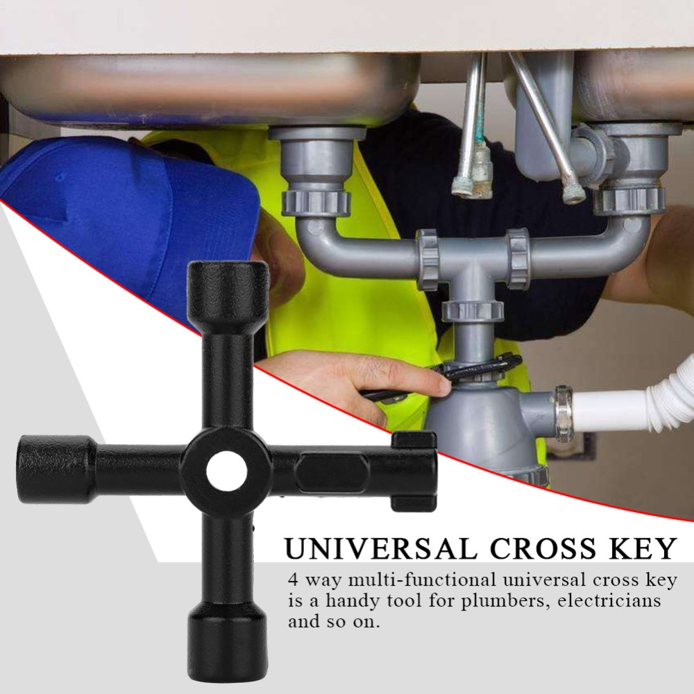4 Way Multi-functional Universal Key Zinc Alloy Pl... – Vicedeal