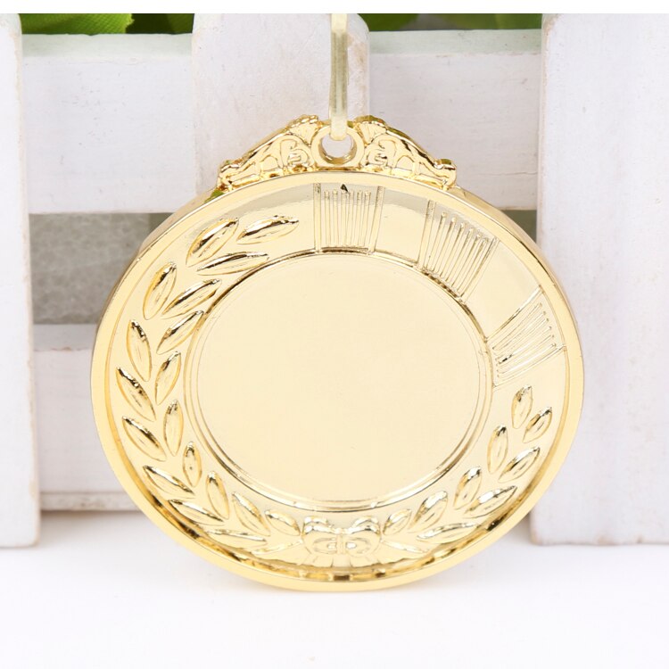 Blank medal ear of wheat Medal Gold Silver Bronze ... – Vicedeal