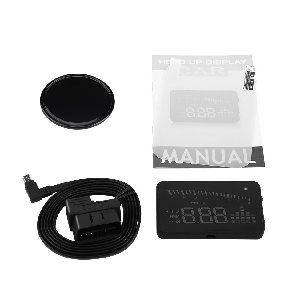 Car OBDII HUD Head Up Display Windscreen Projector... – Grandado