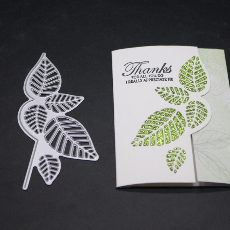 Leaf Strip Metal Cutting Dies Green Leaves Frame D... – Vicedeal