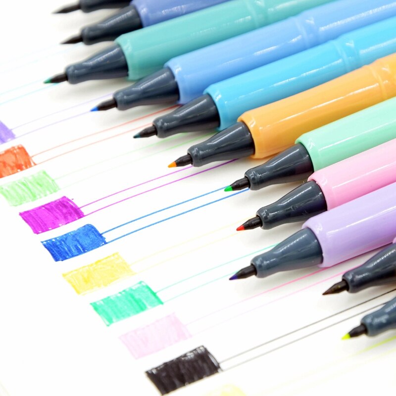 HK-871 Fiber Pen Set, Color Water-Based Pen Set Su... – Grandado