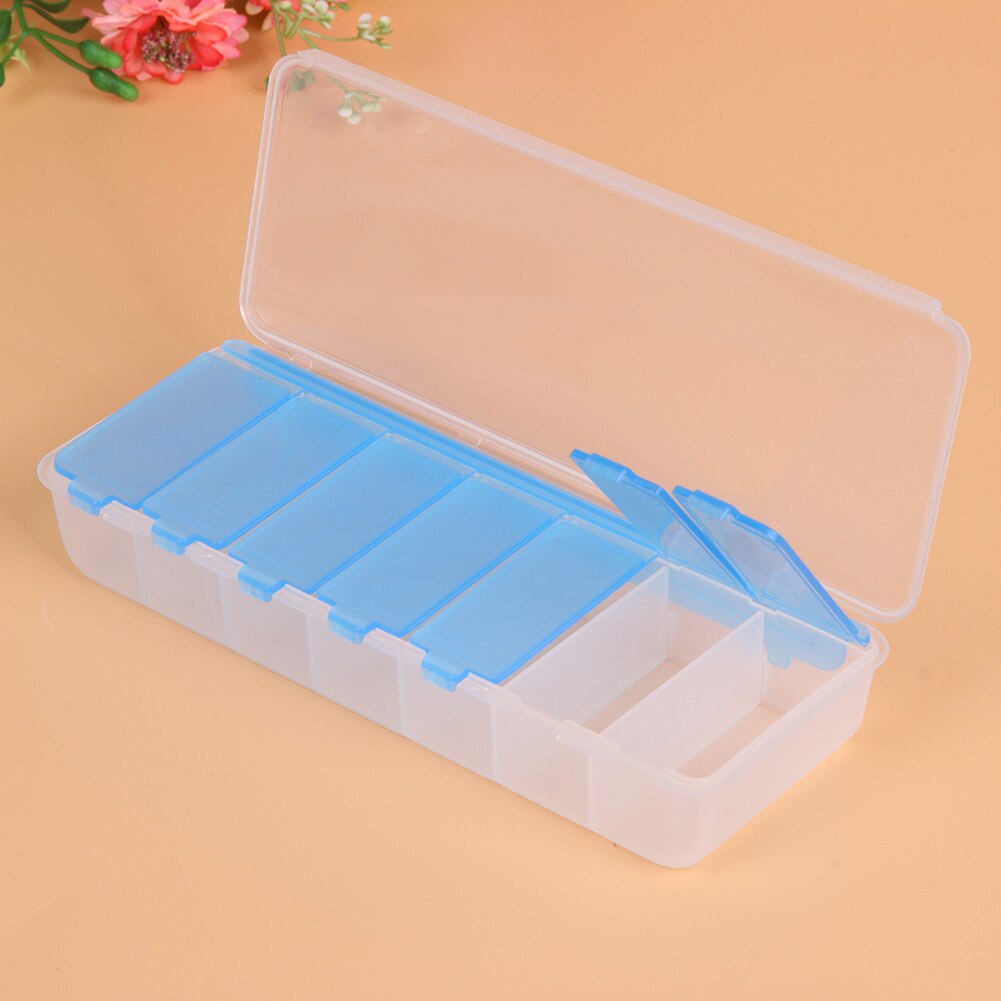 7 Grids Pill Box Holder Tablet Storage Travel Pill... – Grandado