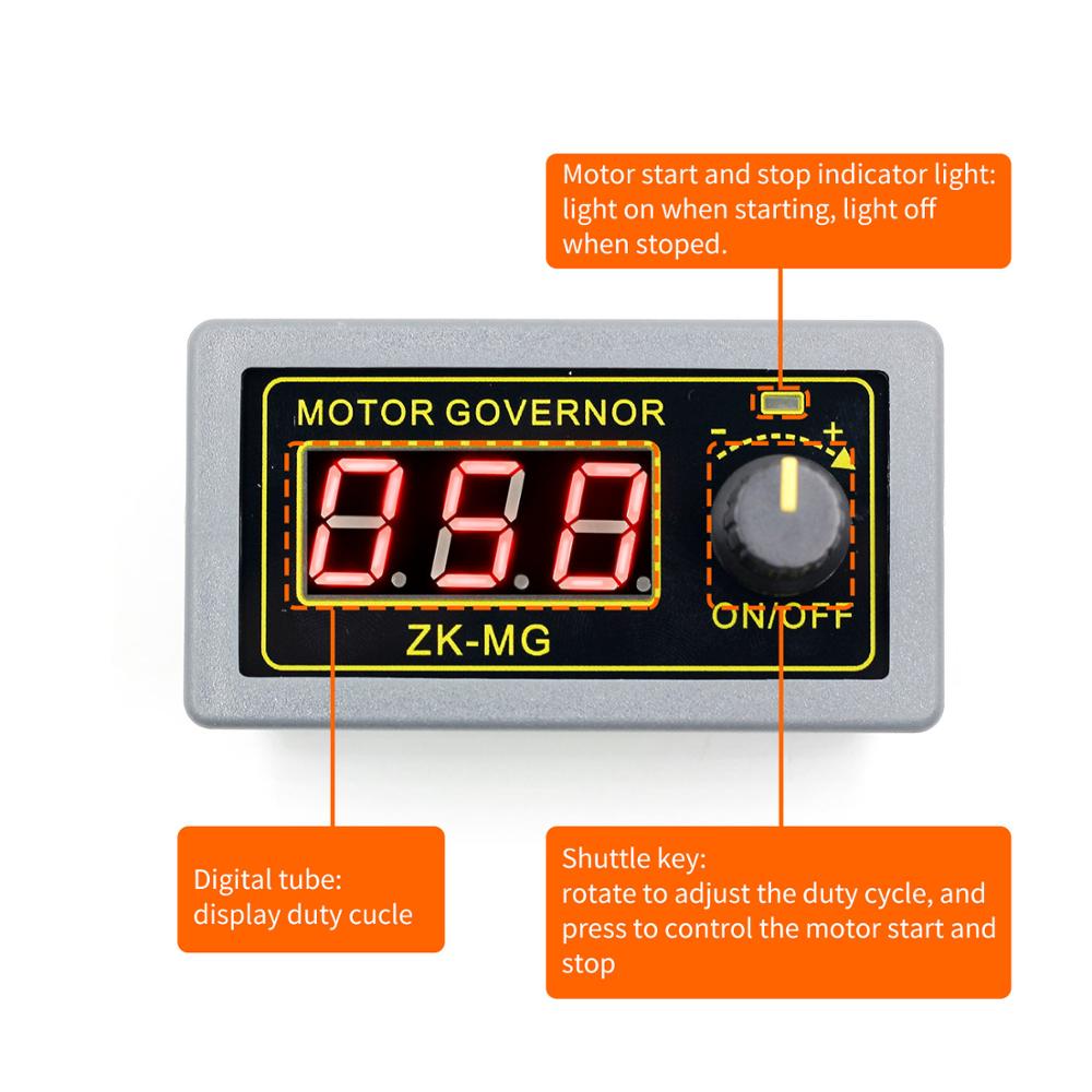 DC 5-30V 12v 5A 24v DC controlador de Motor PWM Ve... – Grandado