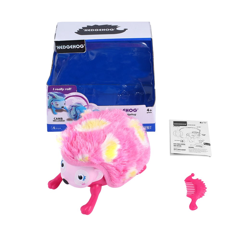 Electronic Pet Hedgehog Shaped Touch with Hedgehog... – Grandado