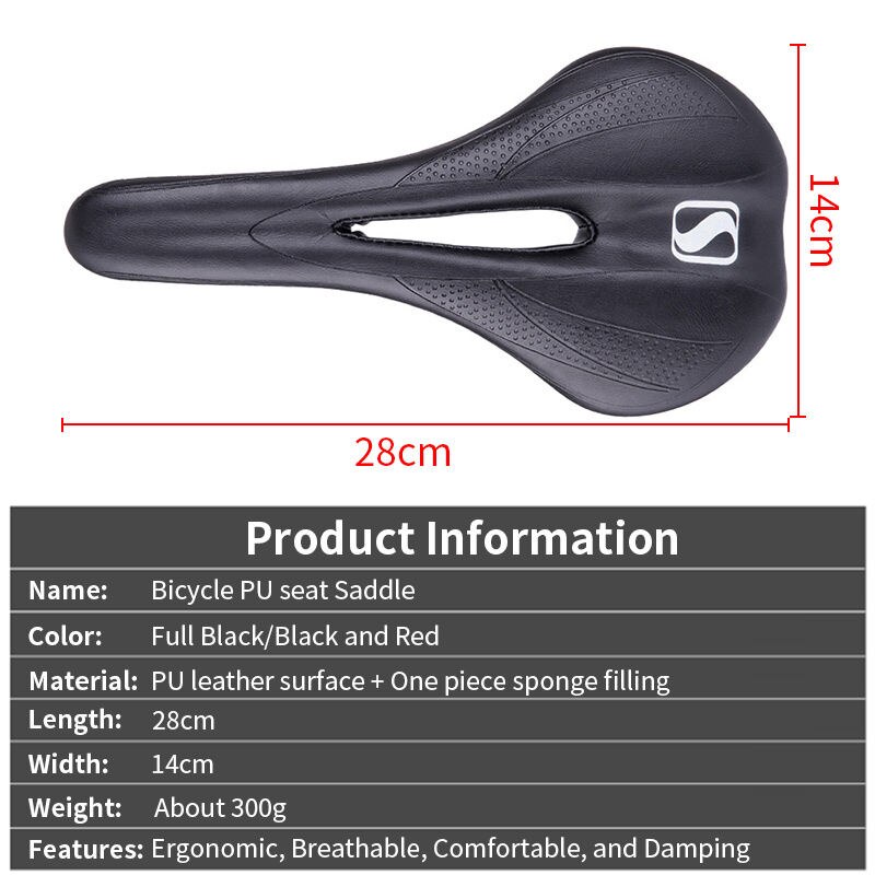 MTB Saddle Bicycle Seat Hollow Bike Racing Seats M... – Grandado