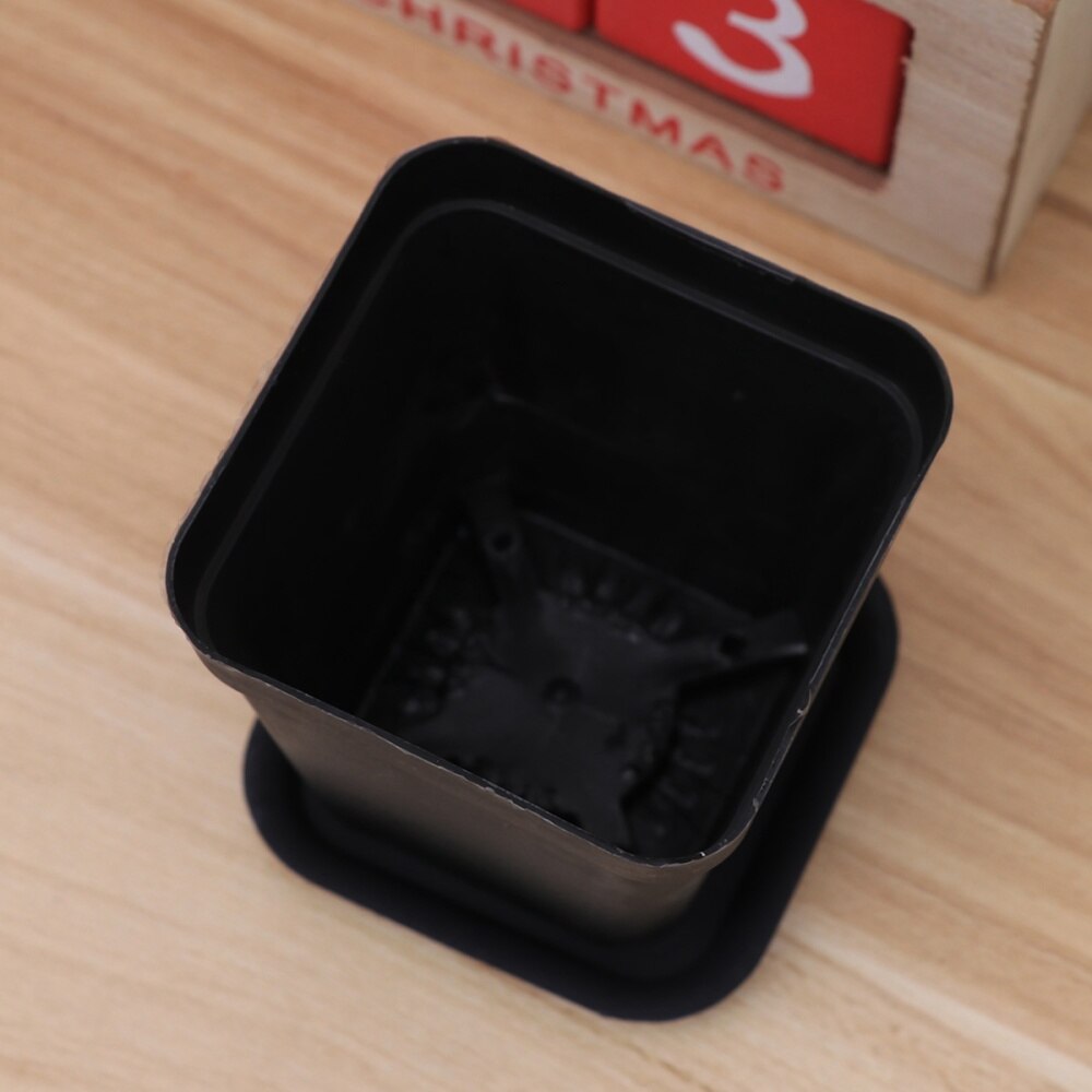 6pcs Thicken Flower Pots Square Planters Pot Trays... – Vicedeal