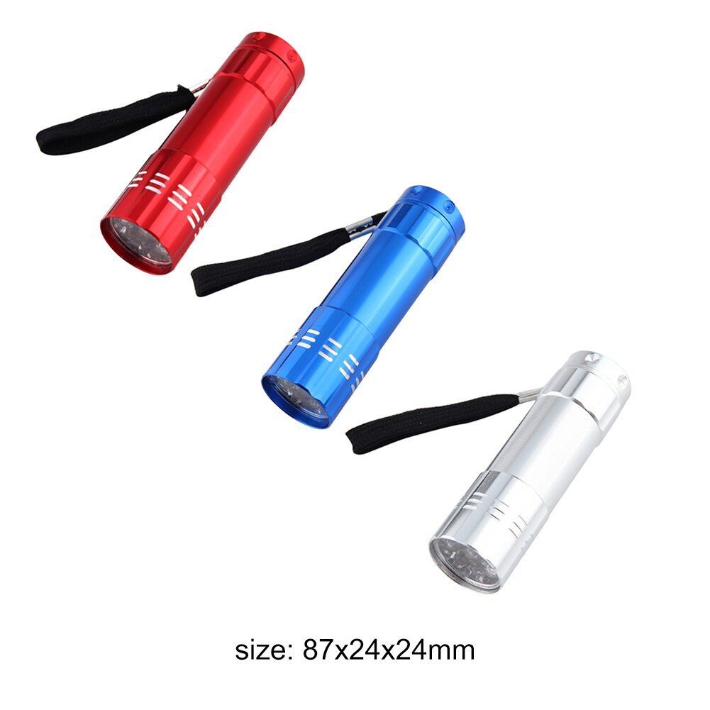 Linterna de luz UV Super Mini, 9 LED, luz ultravio... – Grandado