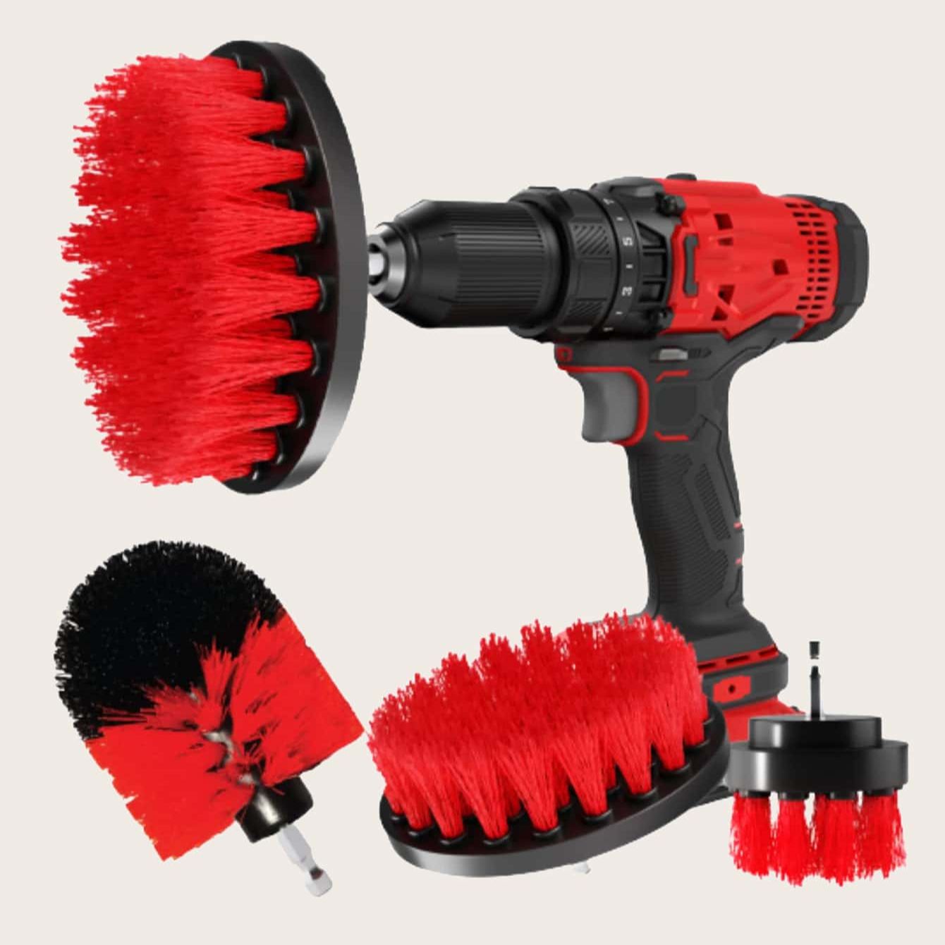 3Pcs/Set Electric Scrubber Brush Drill Brush Kit P... – Grandado