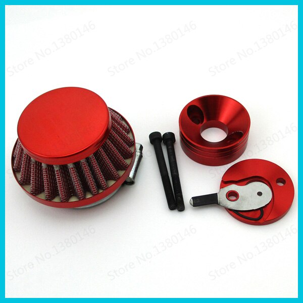 Red 44mm Performance Air Filter Velocity Stack Vst... – Grandado