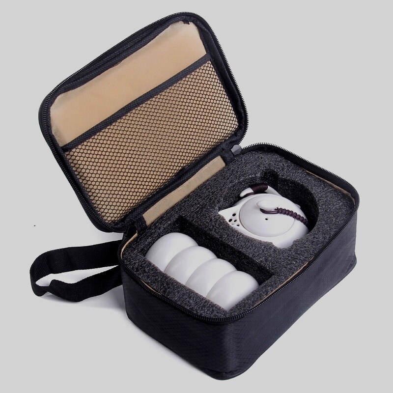 Portable Penguin, One Pot, Four Cups Travel Tea Se... – Vicedeal