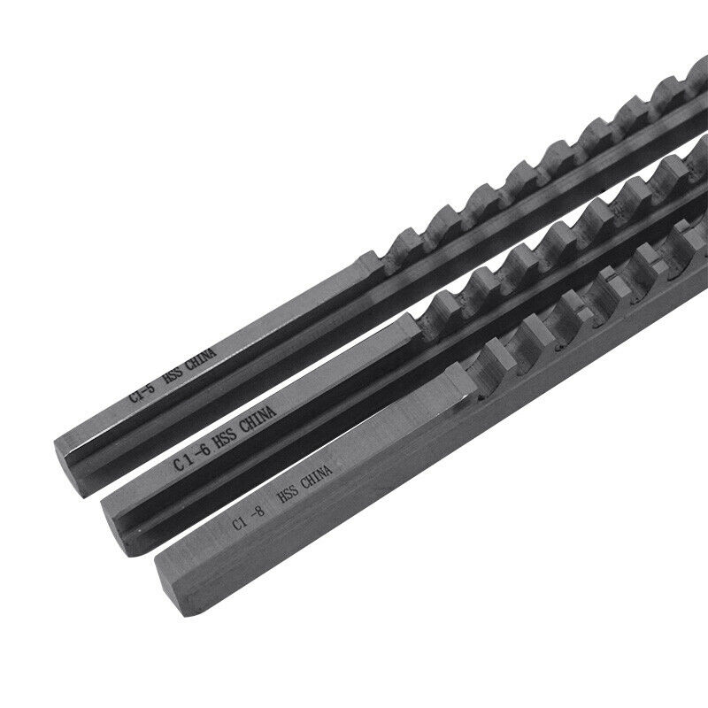 HSS 6mm C1 Push-Type Keyway Broach Metric Size HSS... – Grandado