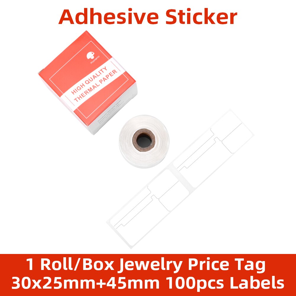 Business Label Sticker Self-Adhesive Thermal Paper... – Grandado