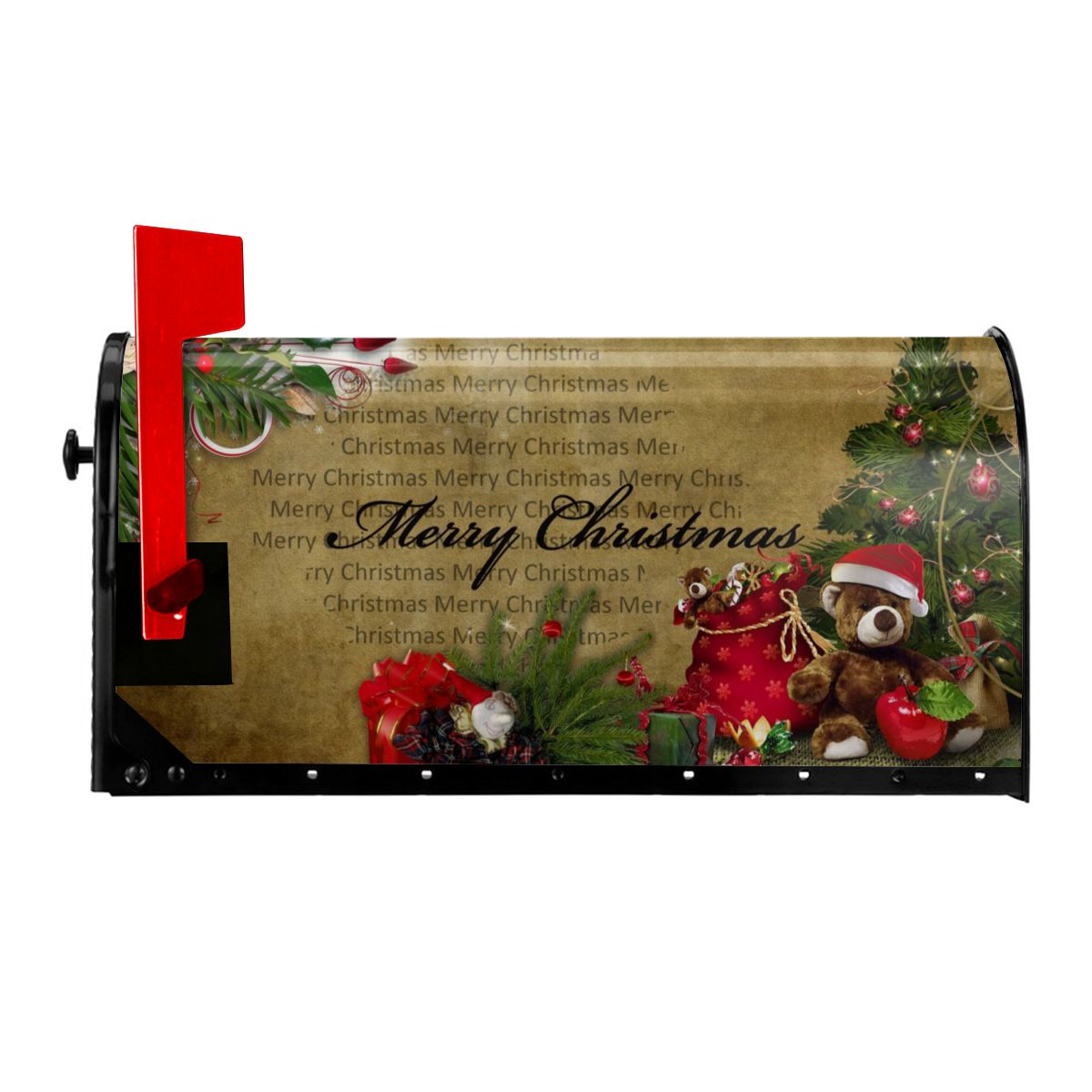 Kerstcadeaus En Beer Mailbox Cover Gelukkig Nieuwj... – Grandado