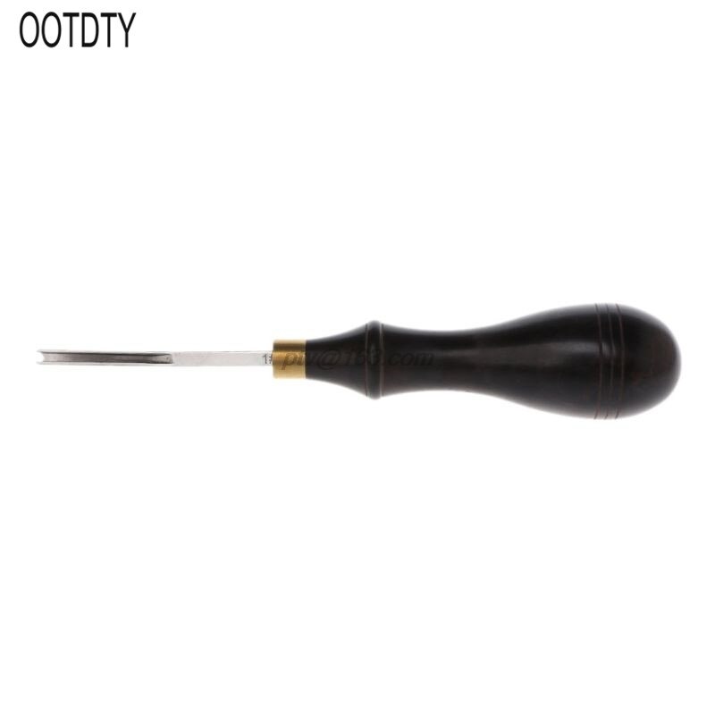 Leder Rand Creaser Stahl Klinge Ebenholz Blackwood... – Vicedeal