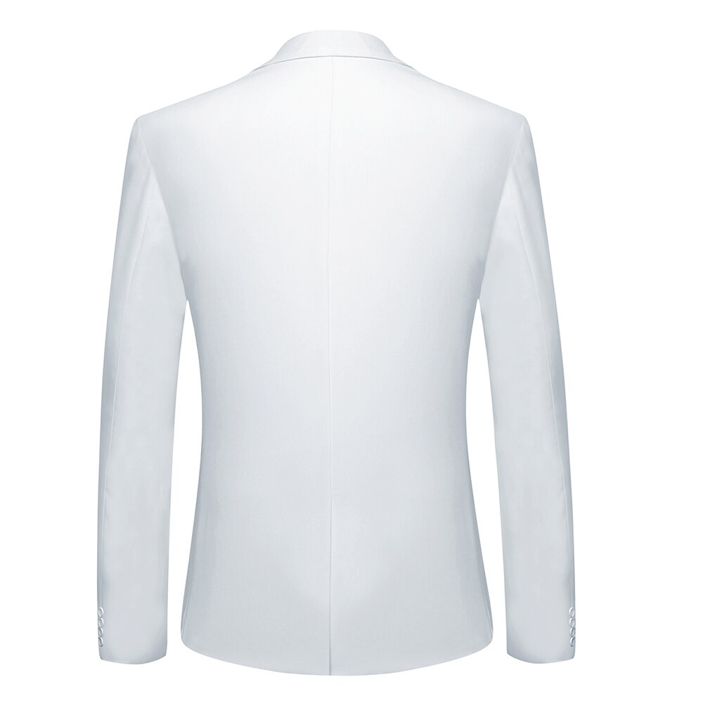 YUNCLOS Classic Men's Suit Jacket Wedding Party Dr... – Vicedeal