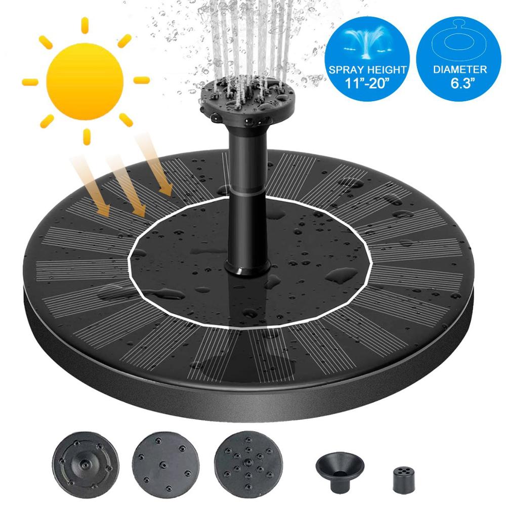 Solcelledrevet springvand pumpe have vand springva... – Grandado