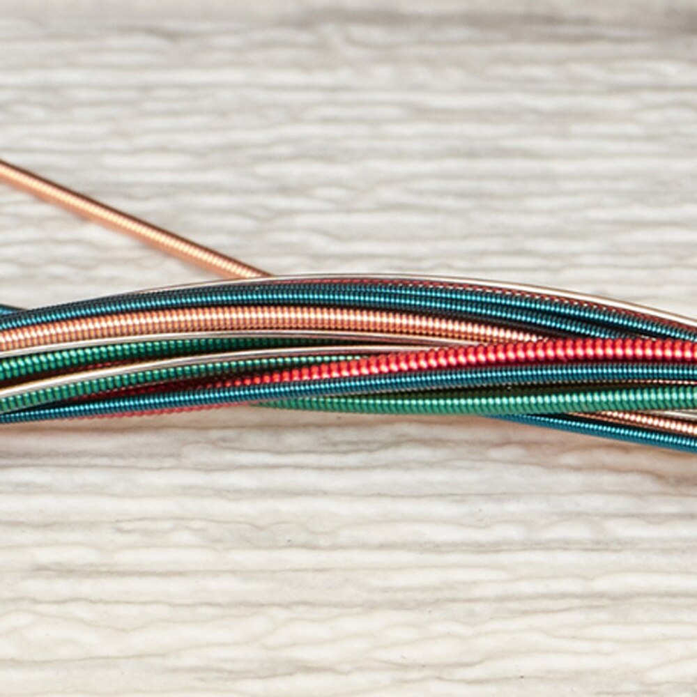 3 Sets Replacement Colorful Steel Strings for Acou... – Grandado