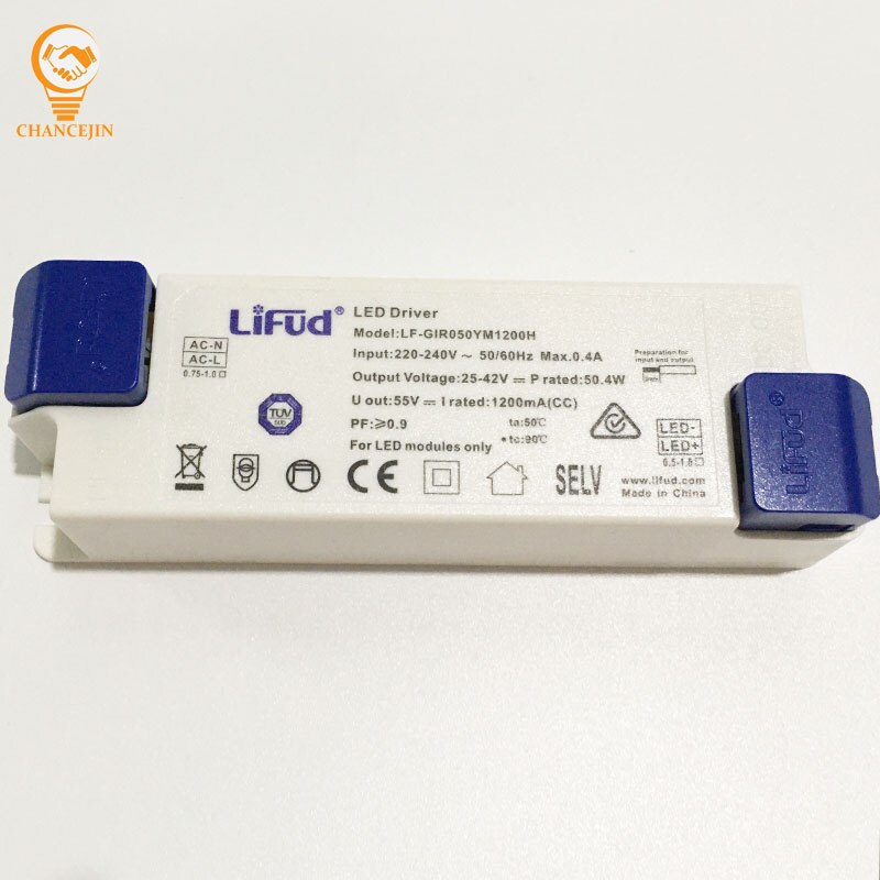 Lifud LF-GIR050YM1200mA Led Driver 30-50W Led Tran... – Grandado