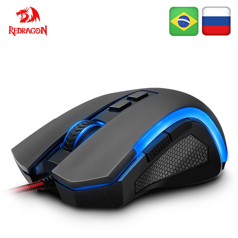 Ratón con cable USB 7200DPI 6 botones 7 ratones de... – Grandado