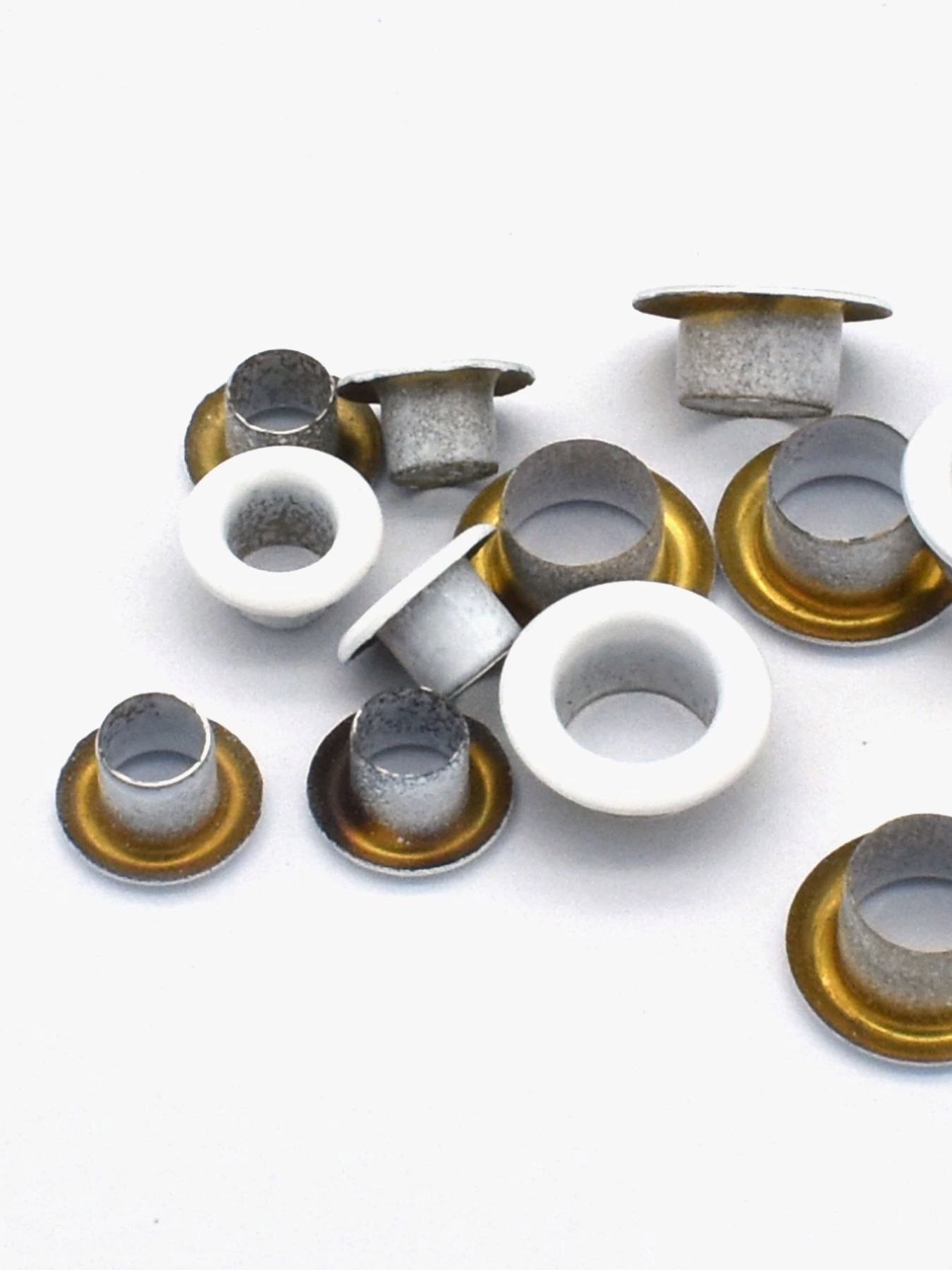 Oogje Grommets Wit Grommets Metalen 4/6Mm Oogje Me... – Grandado