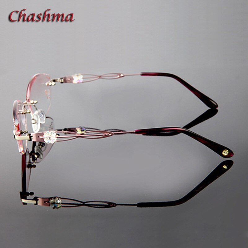 Chashma Brand Colored Lenses Glasses Frame Women O... – Grandado